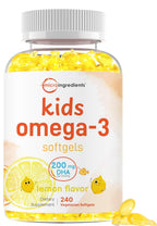 Micro Ingredients kids omega-3 softgels