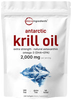 Micro Ingredients krill oil softgels