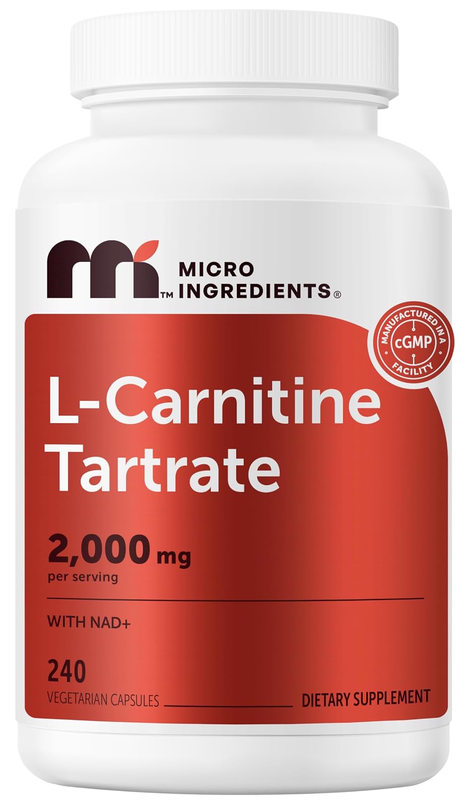 Micro Ingredients L-Carnitine capsules