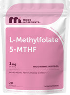Micro Ingredients L-Methylfolate softgels