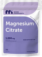 Micro Ingredients magnesium citrate softgels