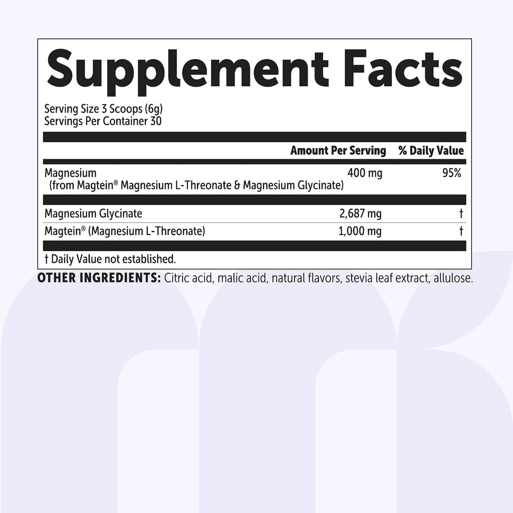 Micro Ingredients magnesium duo benefits