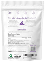 Micro Ingredients melatonin tablets