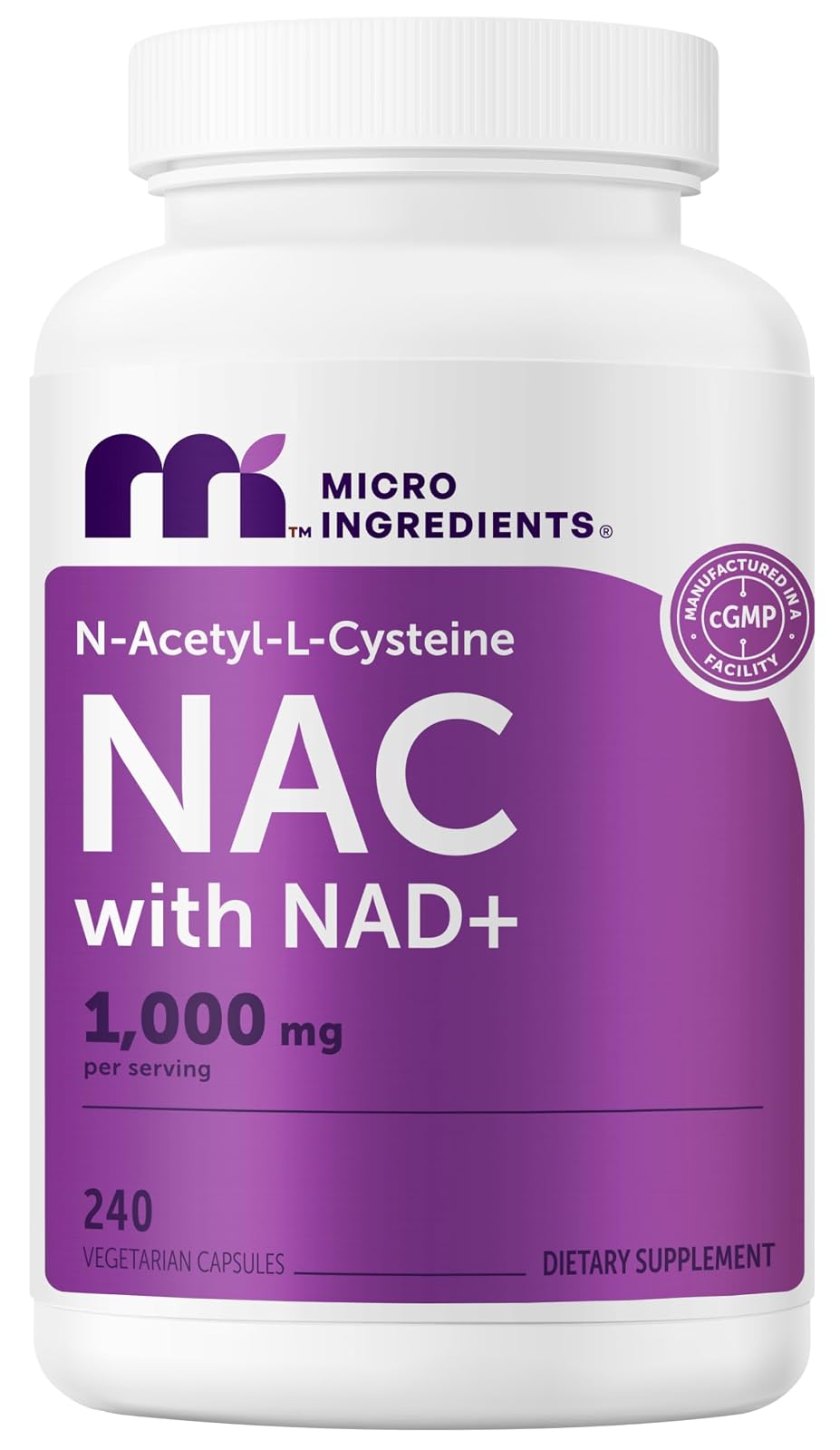 Micro Ingredients NAC antioxidant capsules