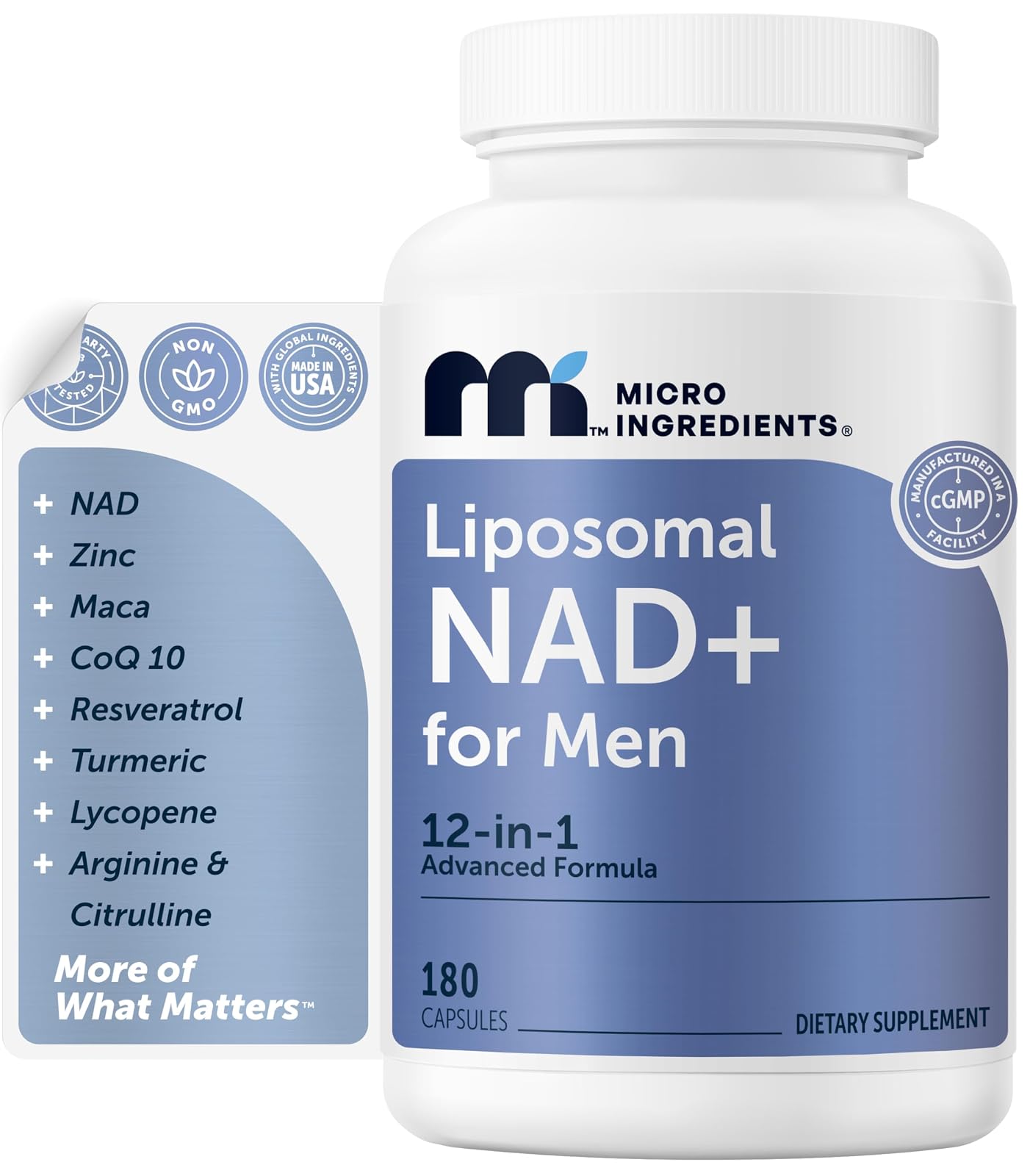 Micro Ingredients NAD+ energy booster