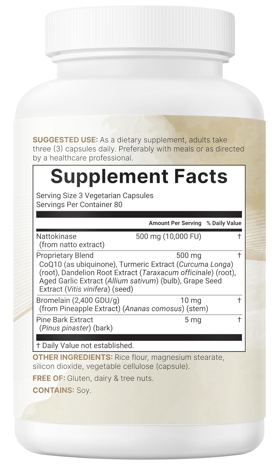 Micro Ingredients Nattokinase benefits