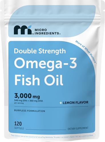 Micro Ingredients omega 3 fish oil benefits