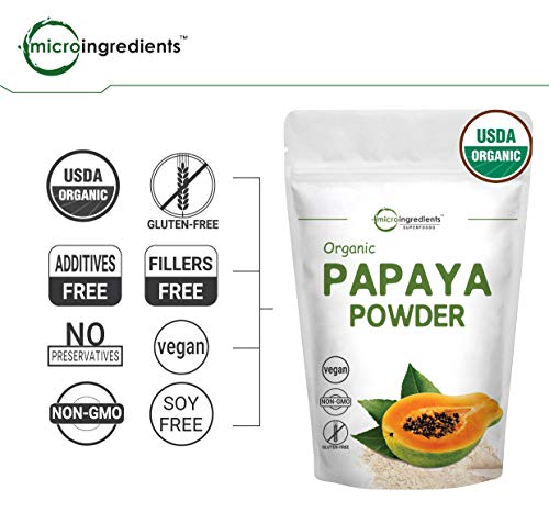 micro ingredients organic papaya supplement