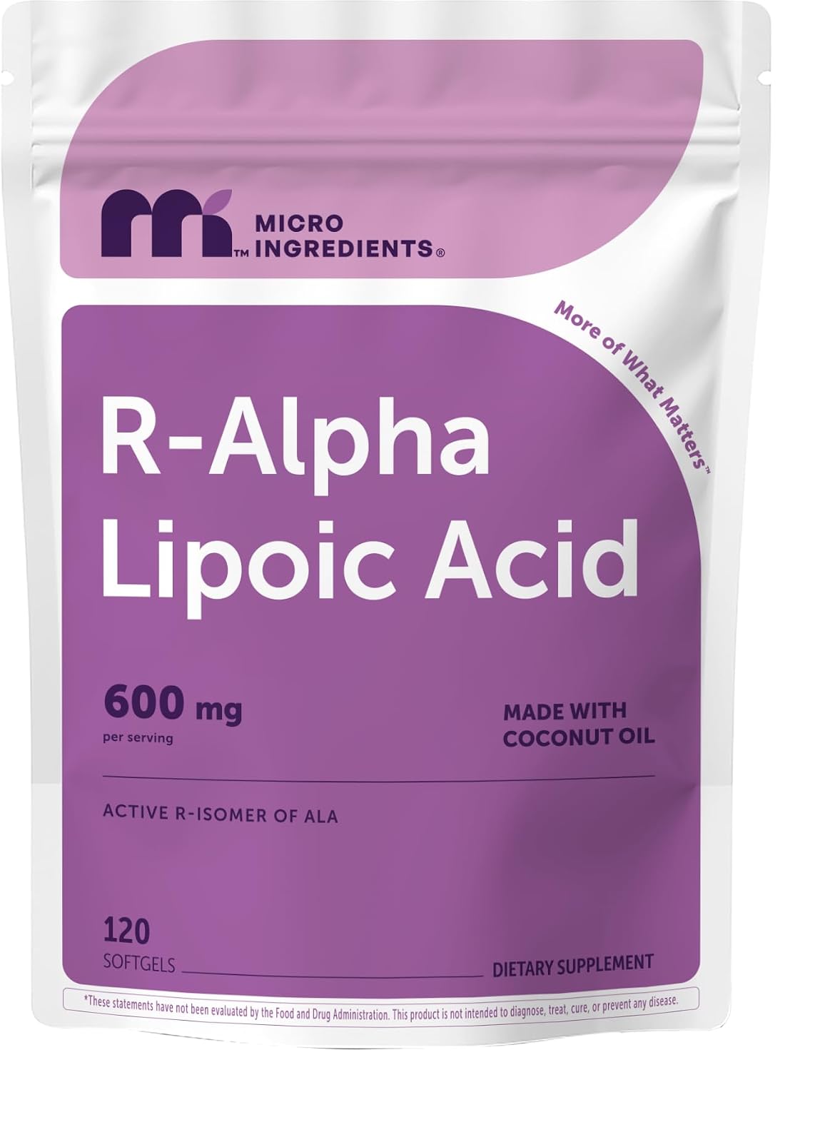 Micro Ingredients R-Alpha Lipoic Acid benefits