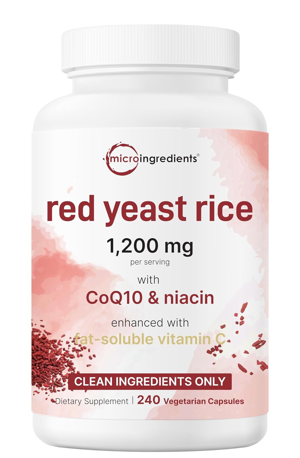 Micro Ingredients red yeast rice capsules