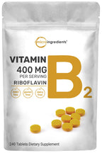 Micro Ingredients Riboflavin 400 mg tablets
