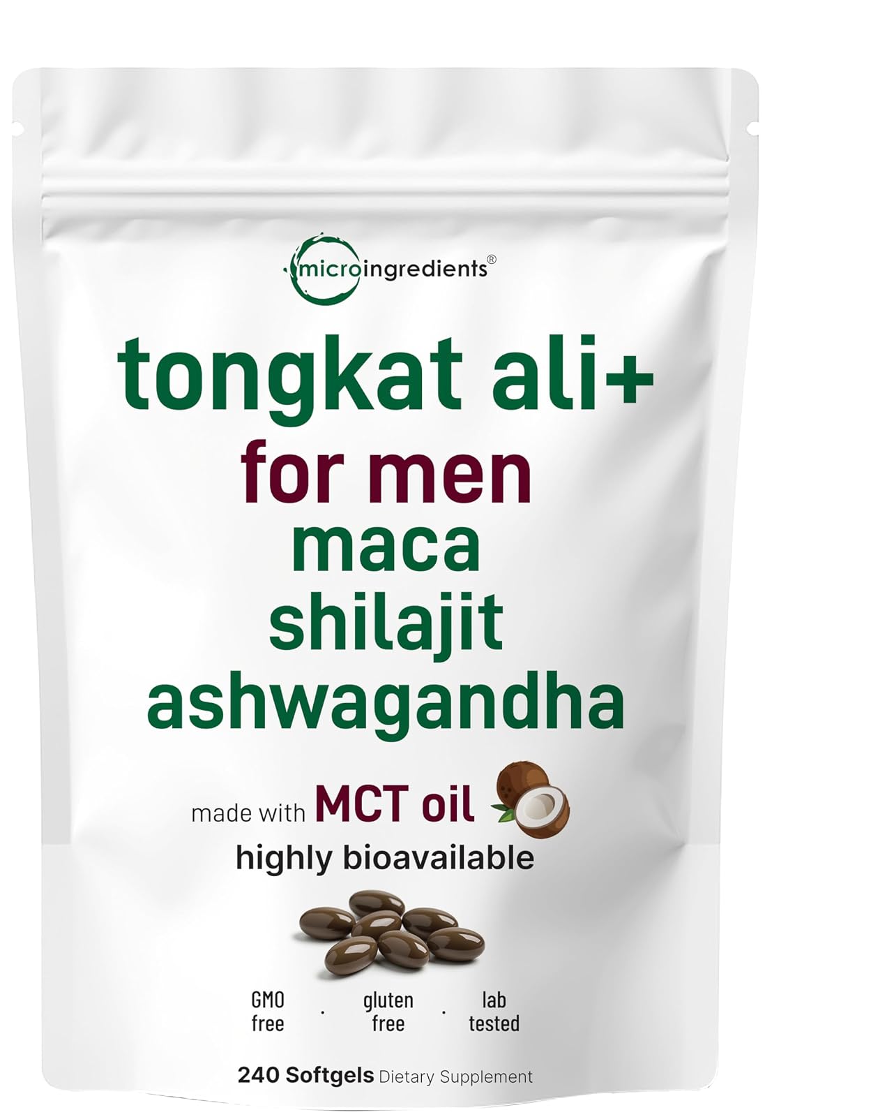 Micro Ingredients Tongkat Ali softgels