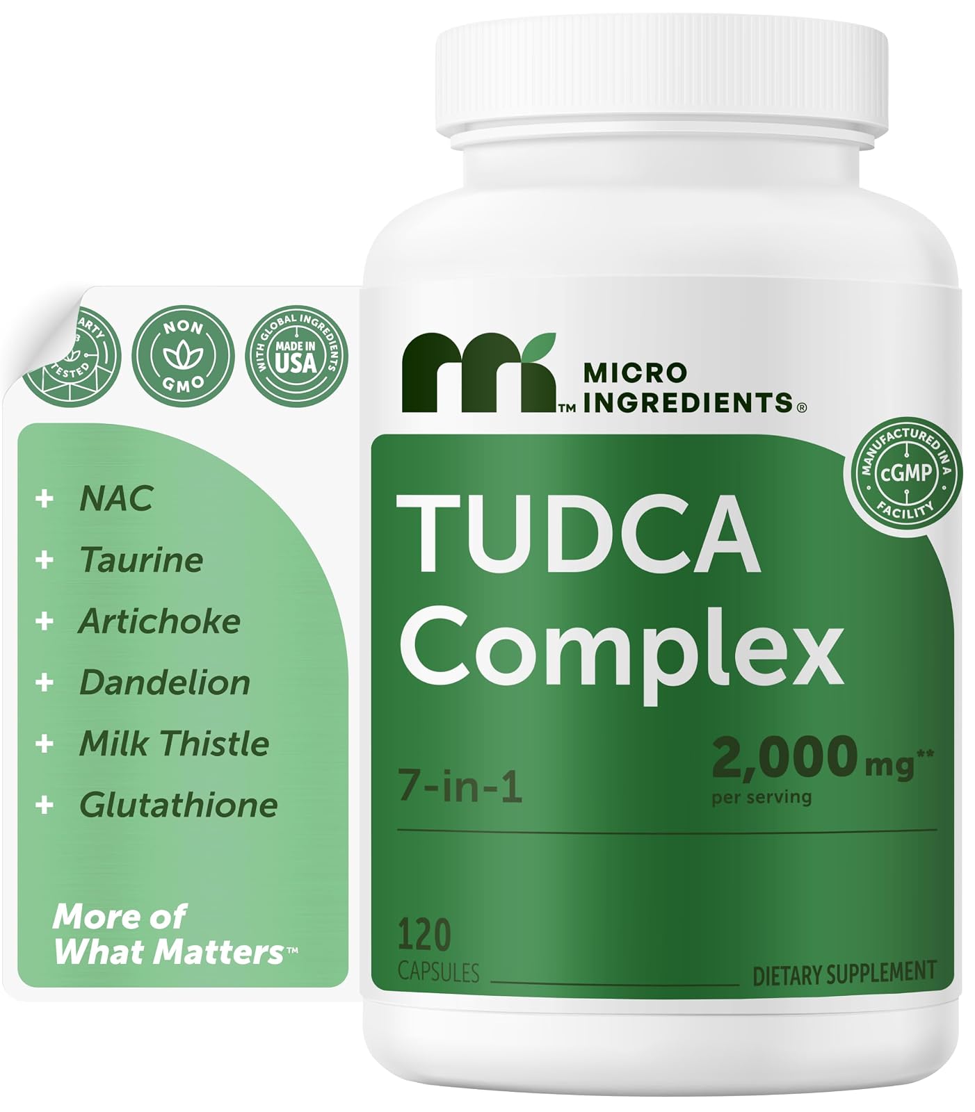 Micro Ingredients TUDCA Complex benefits