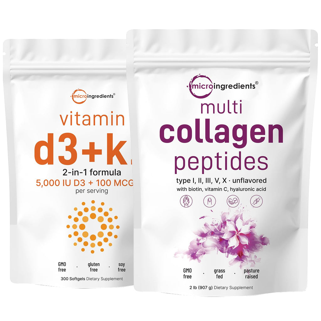 Micro Ingredients Vitamin D3 softgels