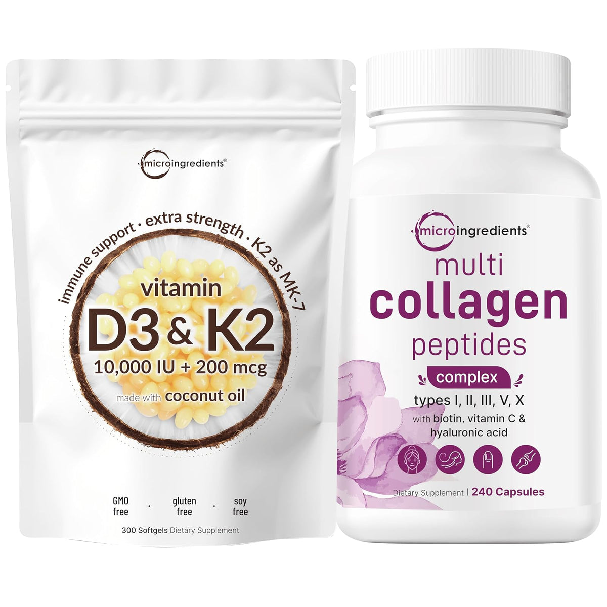 Micro Ingredients Vitamin D3 softgels