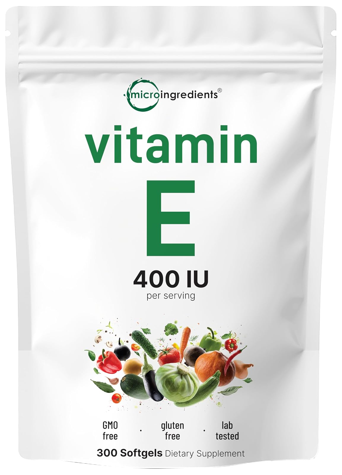 Micro Ingredients vitamin e softgels