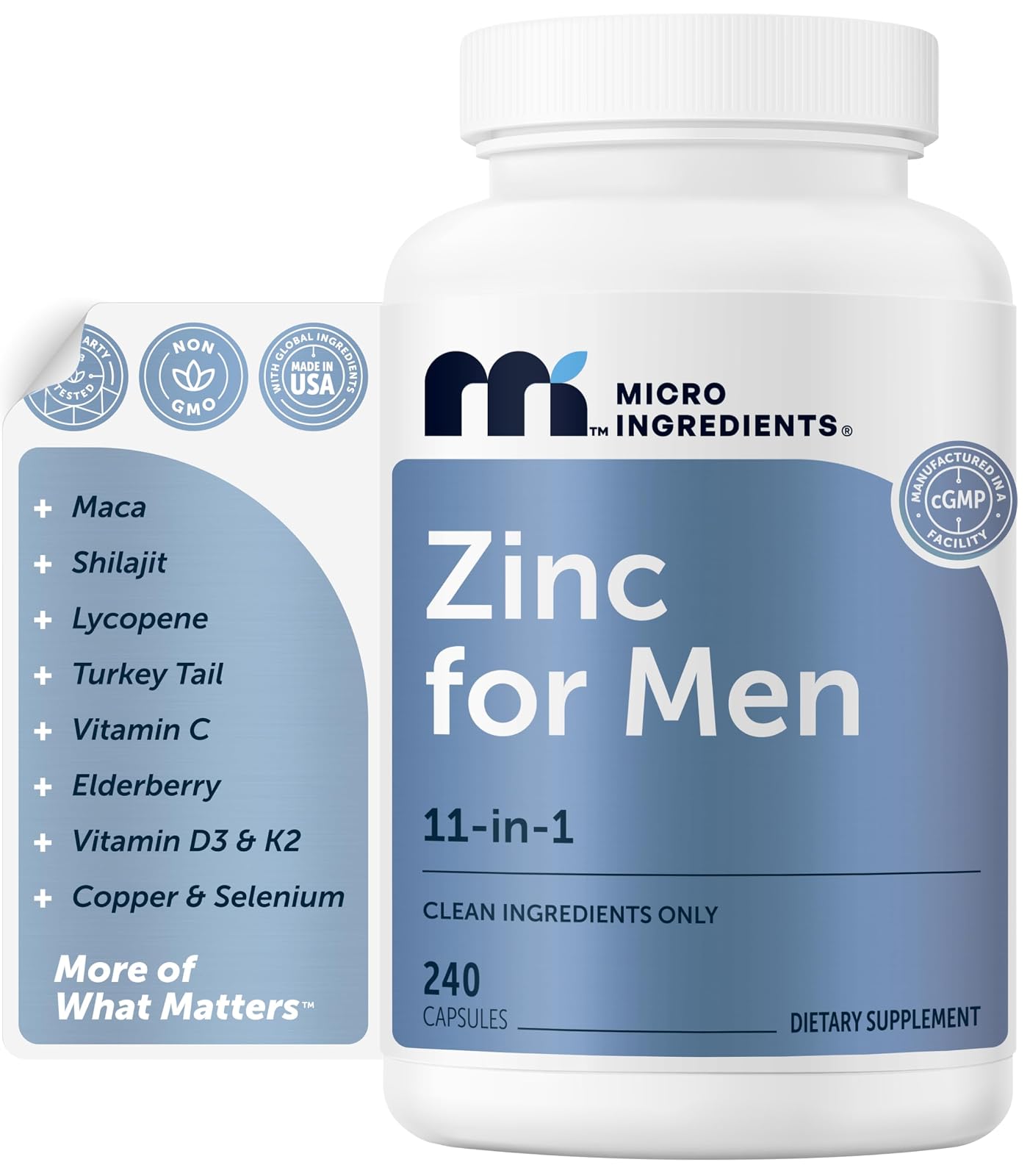 Micro Ingredients zinc picolinate capsules