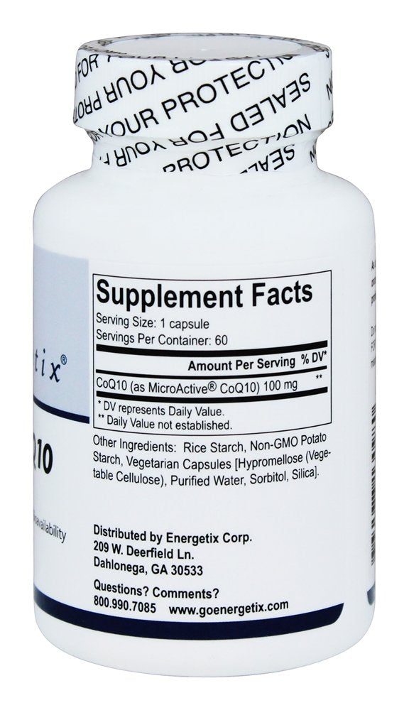 MicroActive CoQ10 antioxidant health benefits