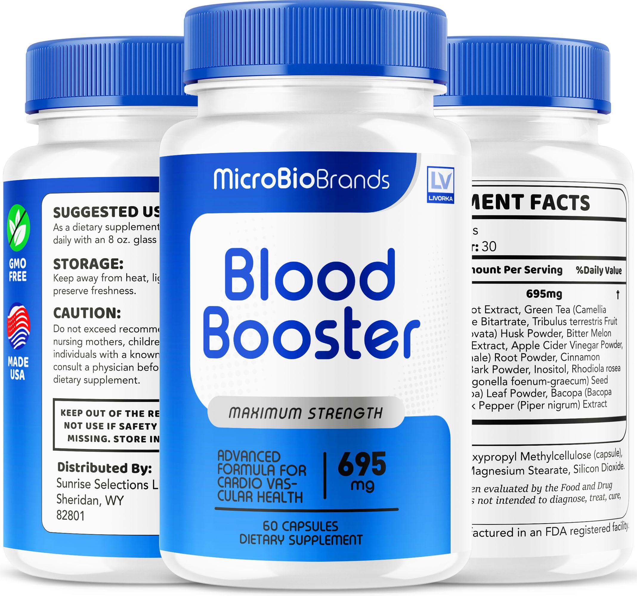 microbio capsules for blood balance