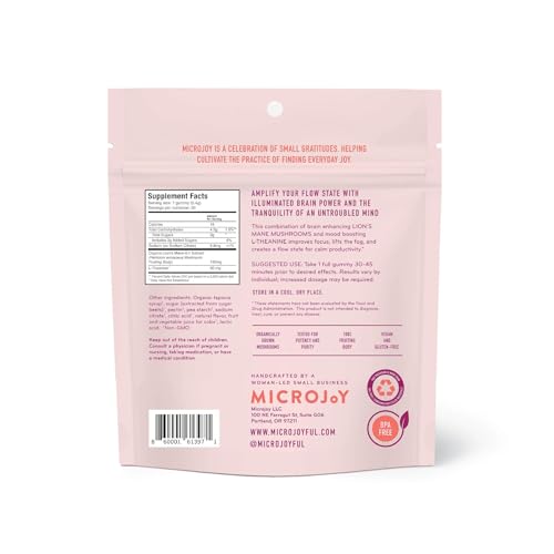 Microjoy lion's mane mushroom benefits