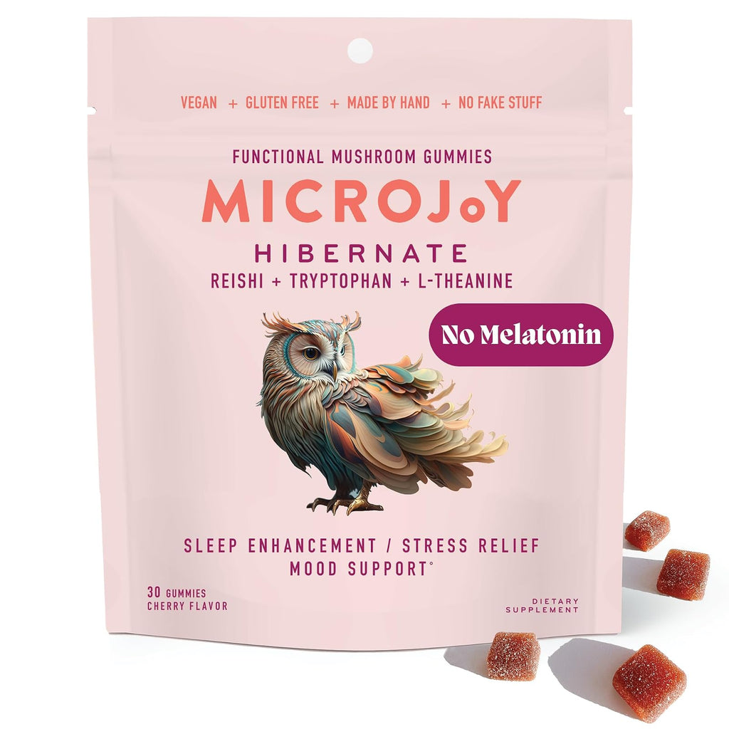 Microjoy reishi sleep support gummies