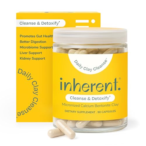 micronized calcium bentonite clay capsules