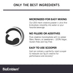 micronized creatine for better absorption