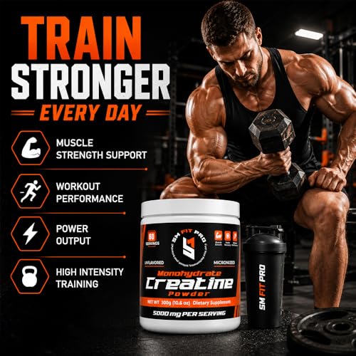 Micronized creatine for better absorption