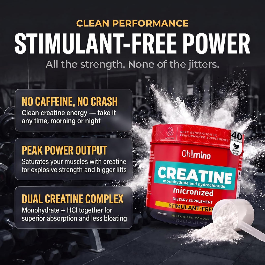 Micronized creatine for better absorption