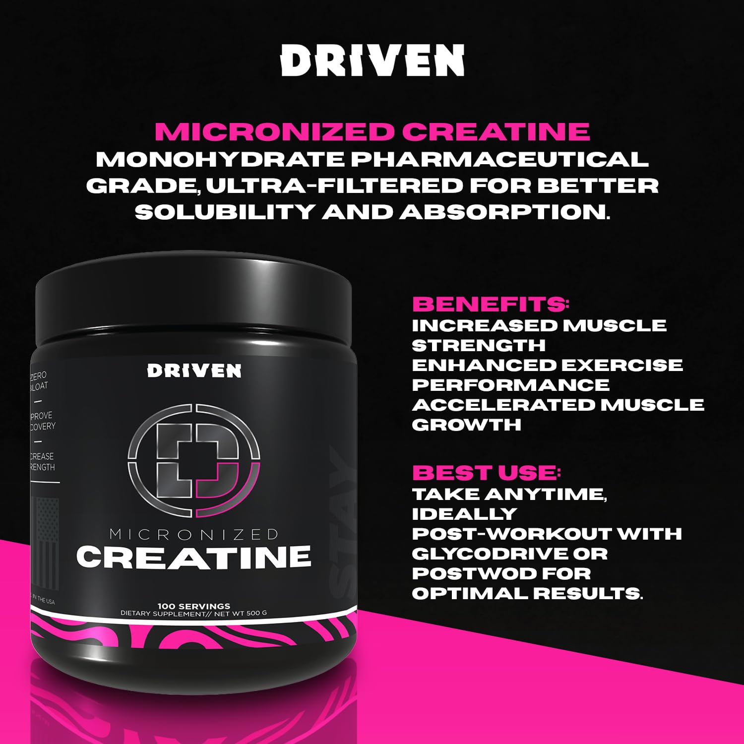 micronized creatine for better absorption