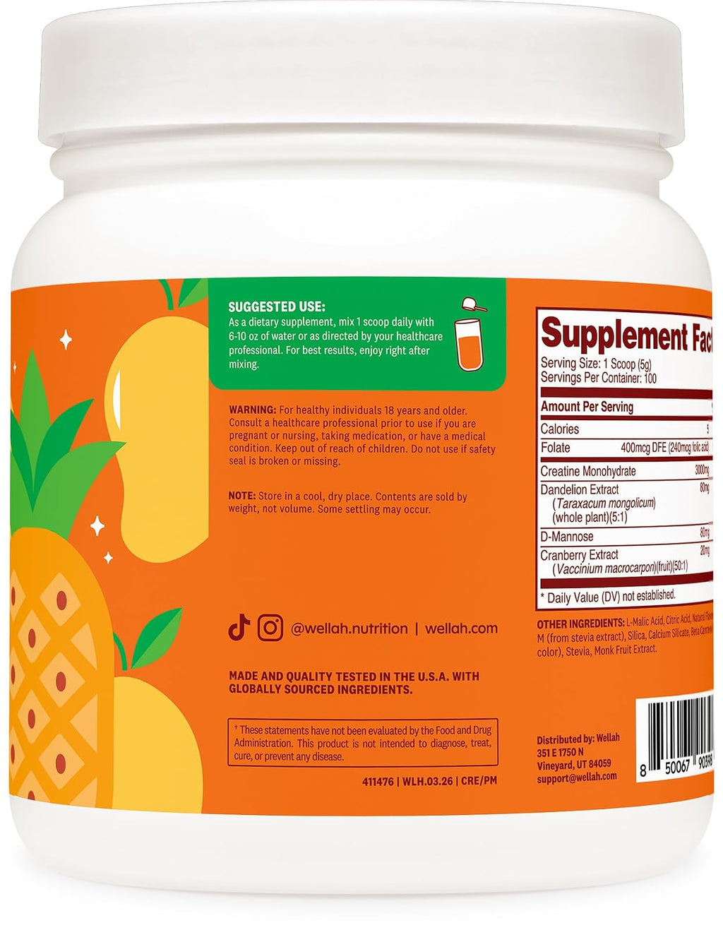 Micronized creatine for energy boost