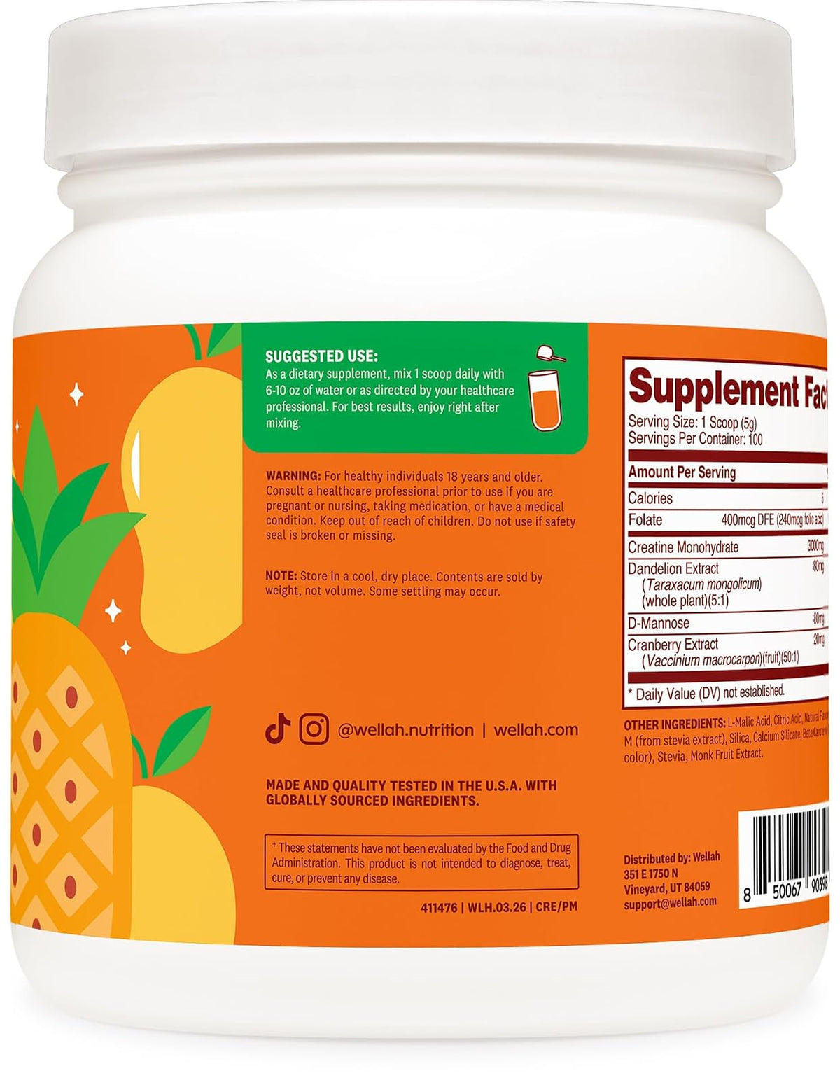 Micronized creatine for energy boost