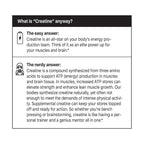 micronized creatine for enhanced performance