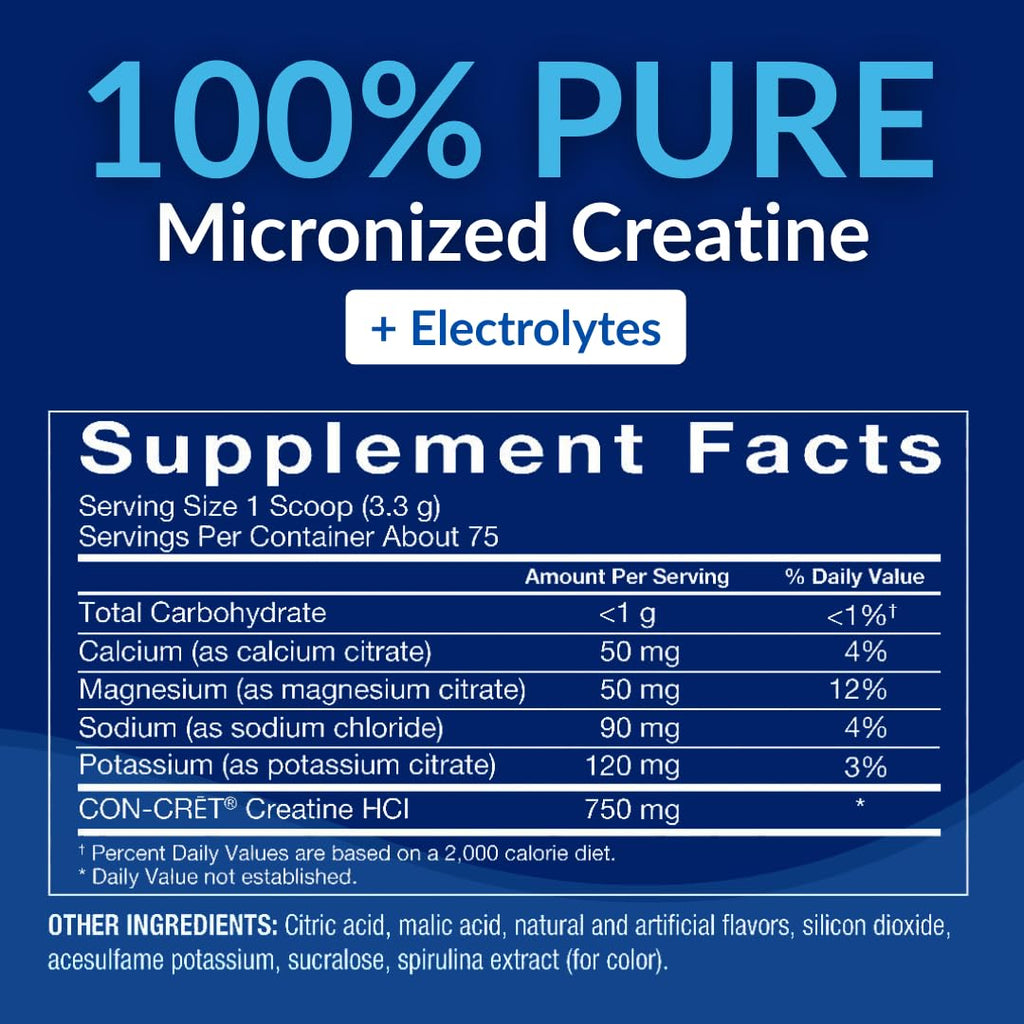 micronized creatine for enhanced performance