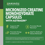 Micronized creatine for enhanced performance