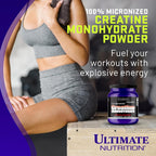Micronized creatine for enhanced performance