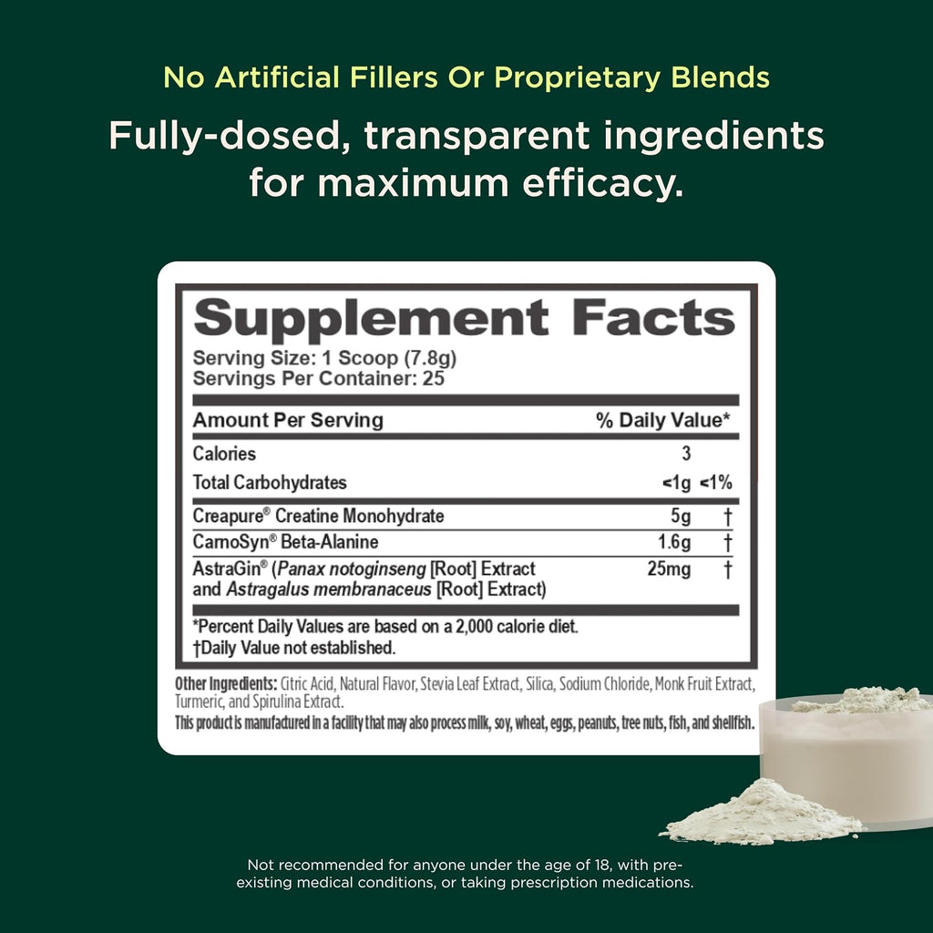 micronized creatine for enhanced performance
