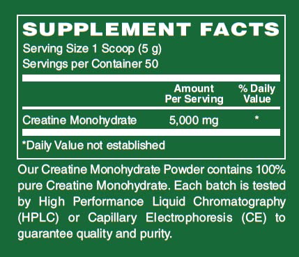 micronized creatine for enhanced performance