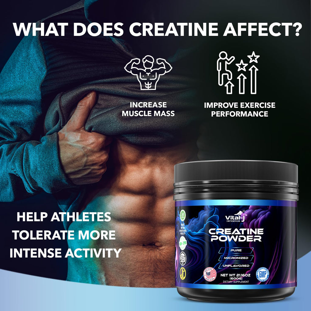 Micronized creatine for faster absorption