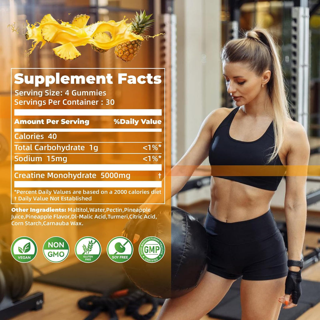 Micronized creatine for muscle recovery