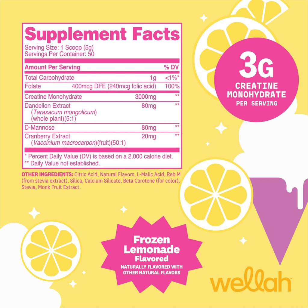 micronized creatine frozen lemonade