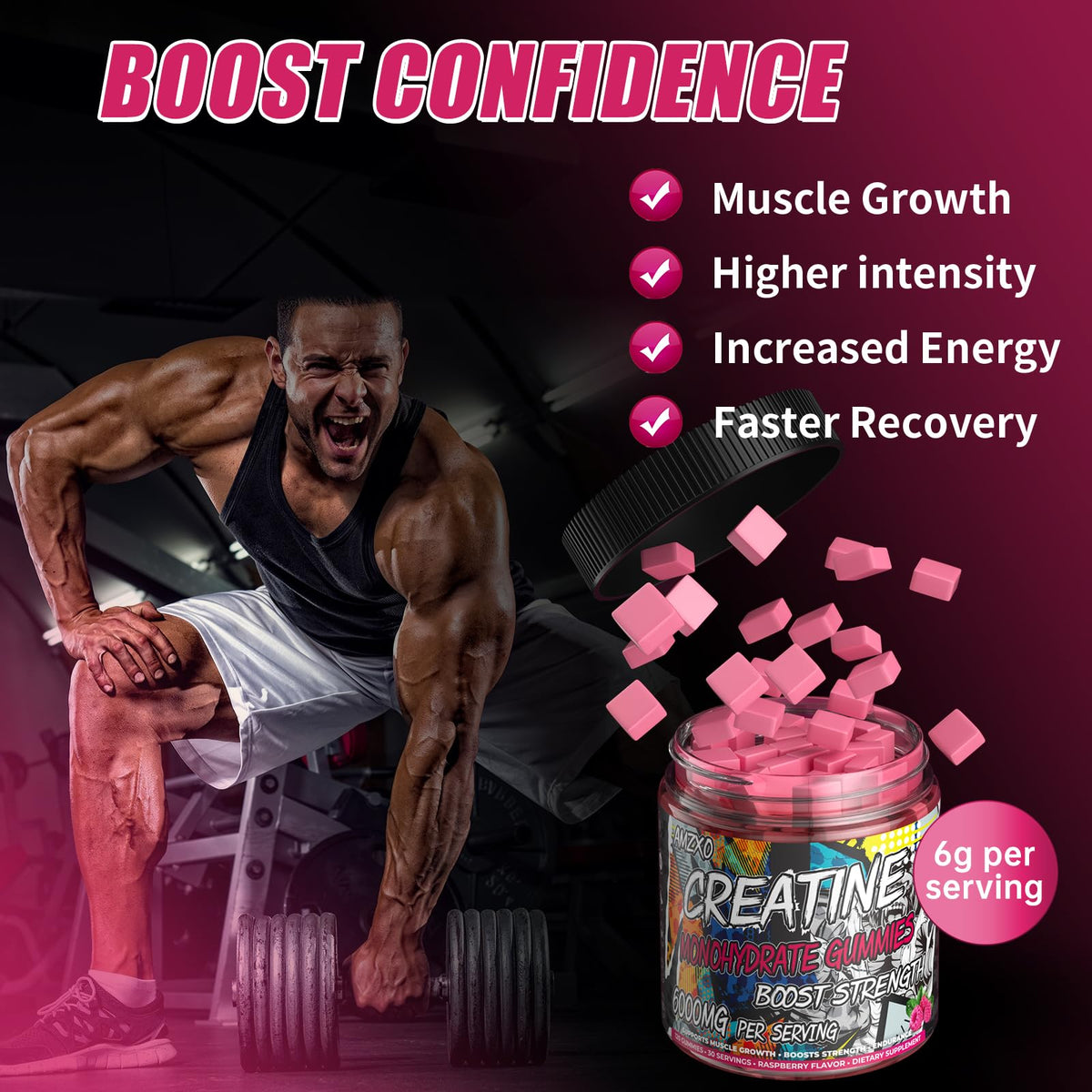 micronized creatine gummies for athletes