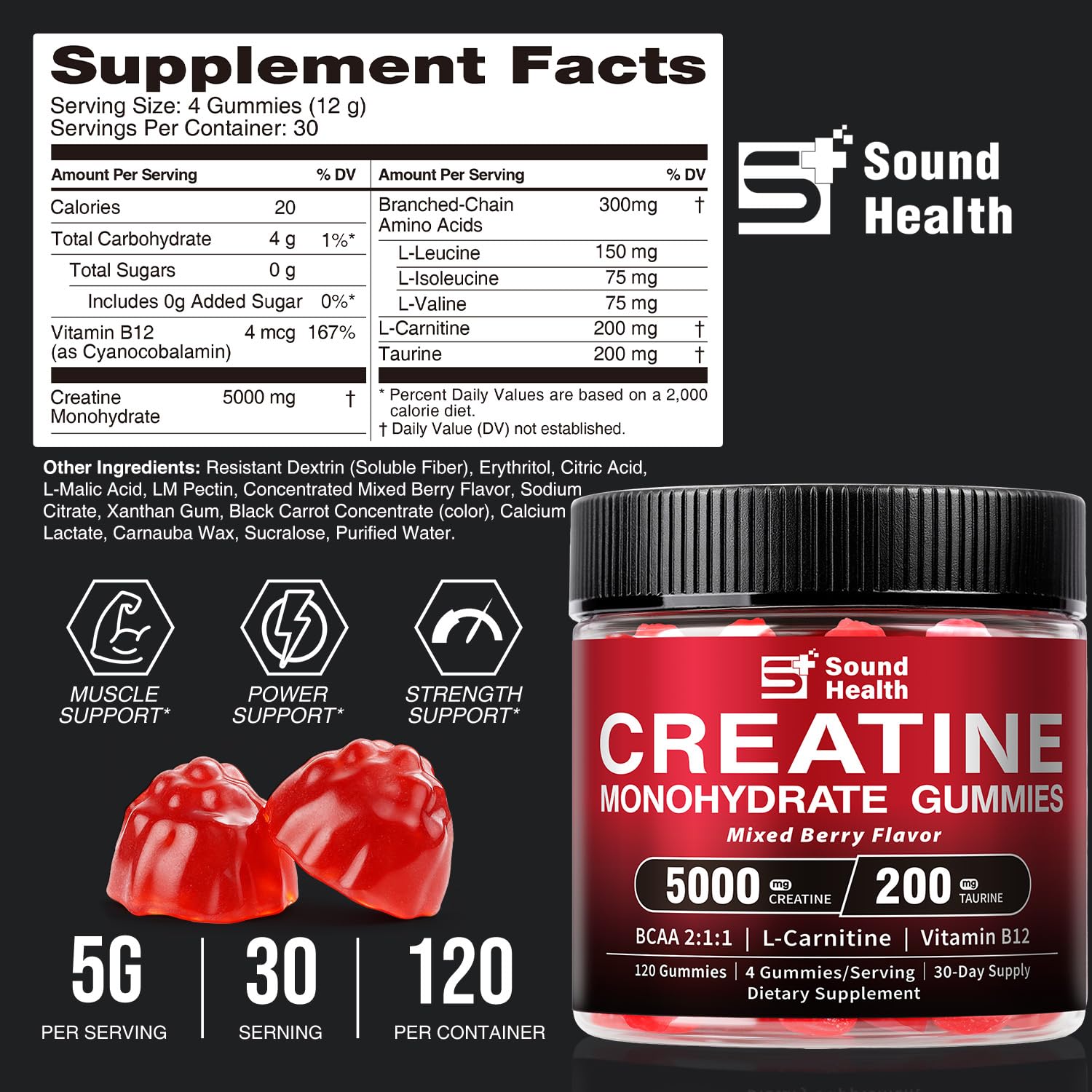 micronized creatine gummies for athletes