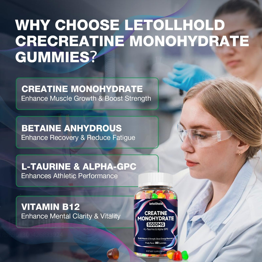 micronized creatine gummies for athletes