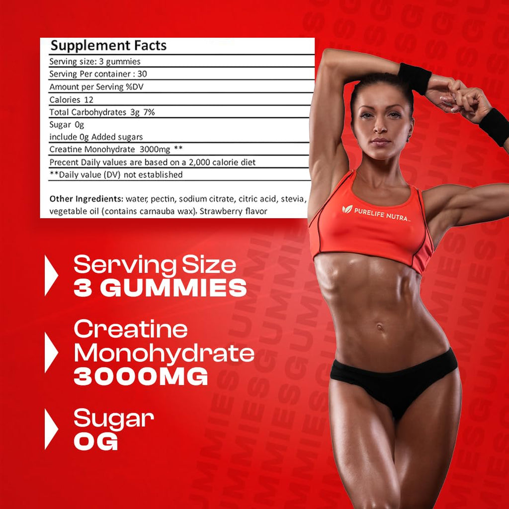 micronized creatine gummies for athletes