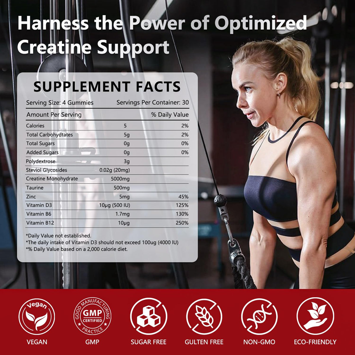 micronized creatine gummies for athletes