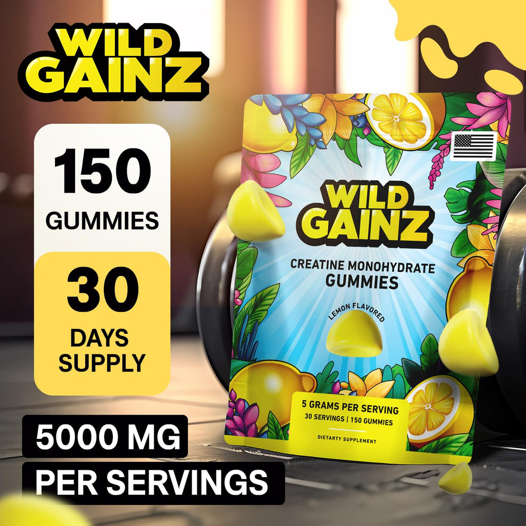 micronized creatine gummies for energy