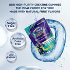 micronized creatine gummies for muscle growth