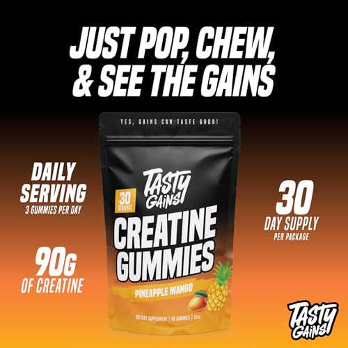 micronized creatine gummies for muscle growth
