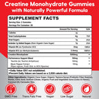 micronized creatine gummies for muscle growth